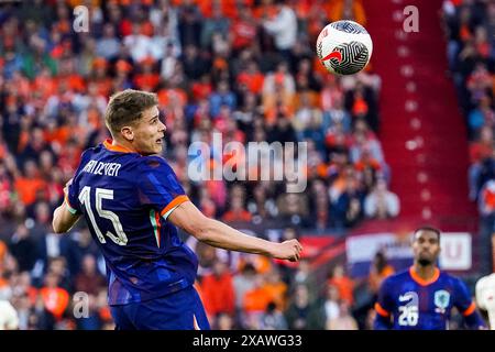 Rotterdam - Micky van de Ven of The Netherlands, Ramiz Zerrouki of ...