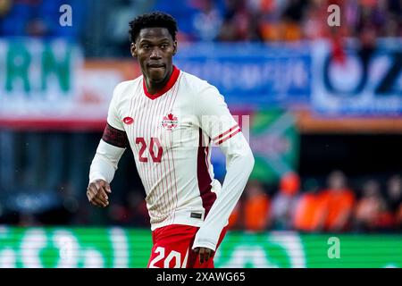 Jonathan David of Canada looks on during the FIFA World Cup 2026 Group ...