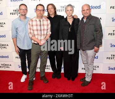 David Zabel, Norman Reedus, Melissa McBride, Greg Nicotero und Scott M ...