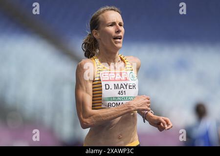 Rom, Italy. 09th June, 2024. Athletics: European Championships: High ...