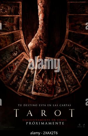 TAROT (2024), directed by ANNA HALBERG and SPENSER COHEN. Credit: Alloy ...