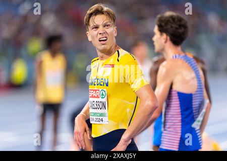 ROME, ITALY - JUNE 8: Emil Danielsson of Sweden after competing in the ...