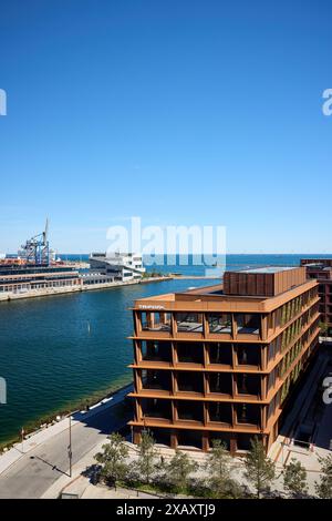Porten, office building designed by Henning Larsen Architects, 2023 ...