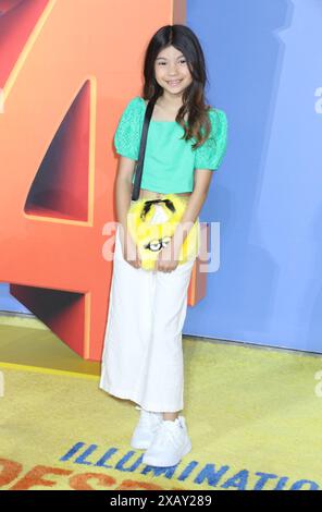 NEW YORK, NEW YORK - JUNE 09: Madison Polan attends the "Despicable Me ...