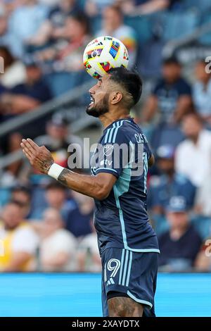 June 19, 2024: Sporting Kansas City forward Stephen Afrifa (30 ...