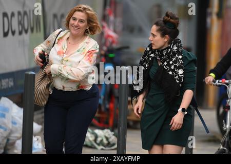 Elke Van den Brandt Ecolo at the the plenary sitting of the Brussels ...