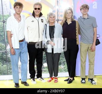 Ny. 09th June, 2024. Magnus Ferrell, Will Ferrell, Betty Kay Overman ...