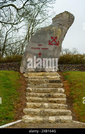 Chemin des Dames, part of the Western Front during the First World War ...