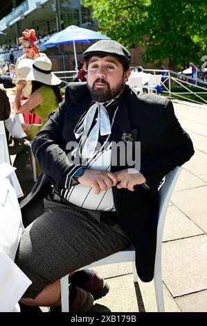 Steven Preisner beim Fashion Raceday auf der Rennbahn Hoppegarten ...
