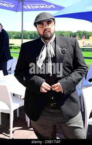 Steven Preisner beim Fashion Raceday auf der Rennbahn Hoppegarten ...