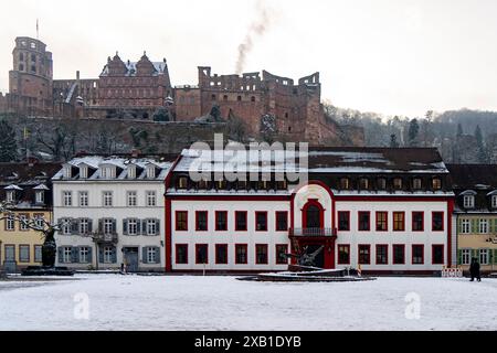 walking through the streets of Heidelberg with a view of Heidelberg ...