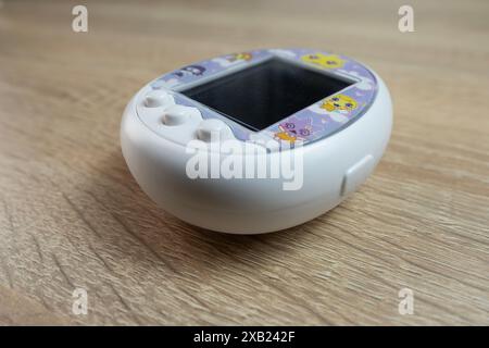 Tamagotchi toy, evoking nostalgia for popular virtual pet craze 1990s ...