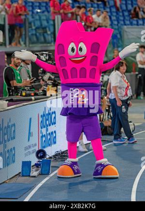 Ludo, the official mascot of European Athletics Championships Roma 2024 ...