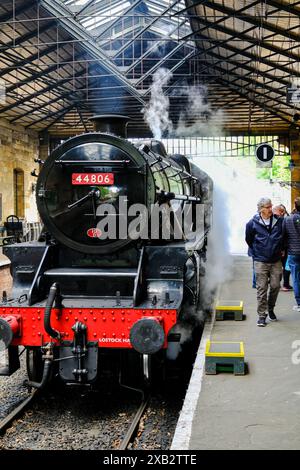 Pickering Railway station, North Yorkshire Moors railway Stock Photo ...