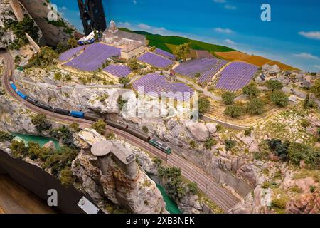 Behind the scenes at Miniature Wonderland, Hamburg, Germany Stock Photo ...