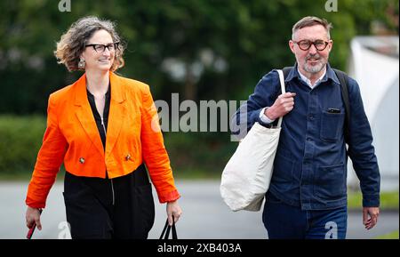 Sinn Fein Election candidate Lynn Boylan arrives at the Royal Dublin ...