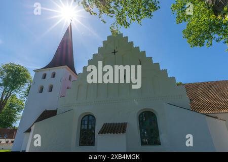 Bogense on the Kattegat, St Nicolas Church, Danish architecture, group ...