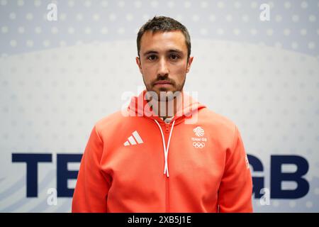 Sholto Carnegie during a Team GB kitting out session for Paris 2024 at ...