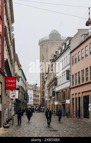 March 13, 2024, Copenhagen, Denmark: Guard Rasmus Boy Bedsted shows off ...
