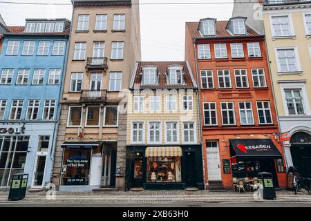 March 13, 2024, Copenhagen, Denmark: Guard Rasmus Boy Bedsted receives ...