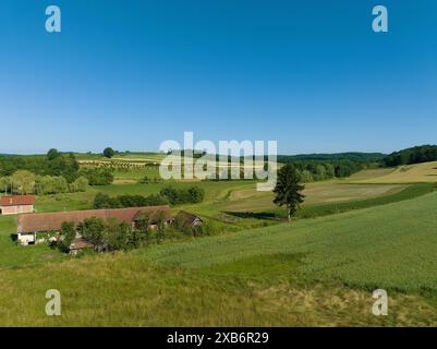 A village in rural Slavonia region, Croatia Stock Photo - Alamy