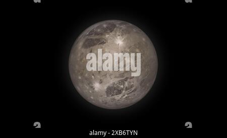 Ganymede, or Jupiter III, is the largest and most massive natural ...