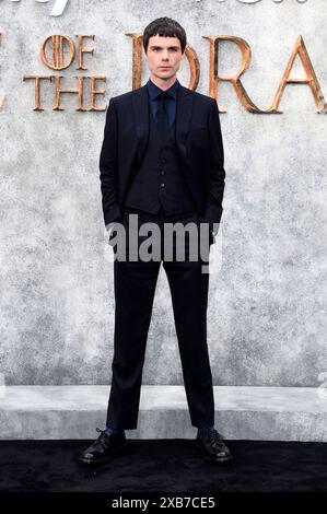 Matthew Needham arriving for the House of the Dragon season 2 series ...