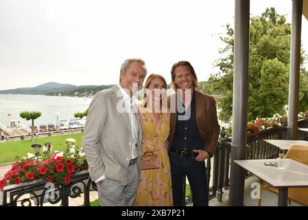 Familie Kraus, Peter Kraus, Gattin Ingrid, Sohn Mike, 60 Jahre Lisa ...