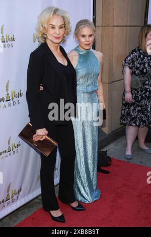 Jessica Lange and Celia Keenan-Bolger attend the 2024 Drama Desk Awards ...