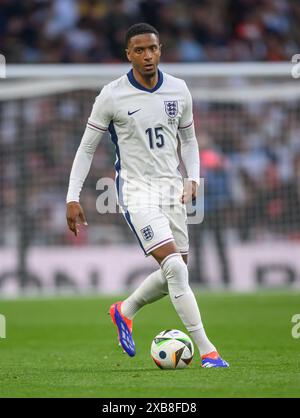 Ezri Konsa of England- England v Iceland, International Friendly ...