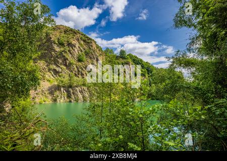 Gullet Quarry in the Malvern Hills, Worcestershire, England Stock Photo ...