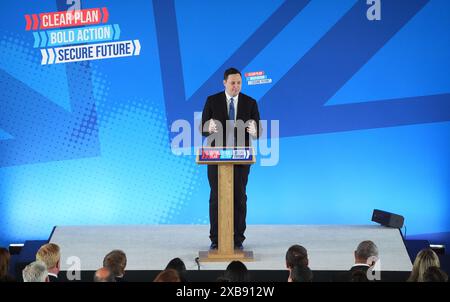 Lord Ben Houchen speaks at the Conservative Party General Election ...