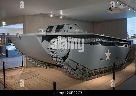 Landing Vehicle Tracked (LVT) Water Buffalo, amphibious warfare vehicle ...