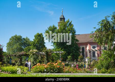Insel Mainau, Sommer im italienischen Rosengarten *** Mainau Island ...