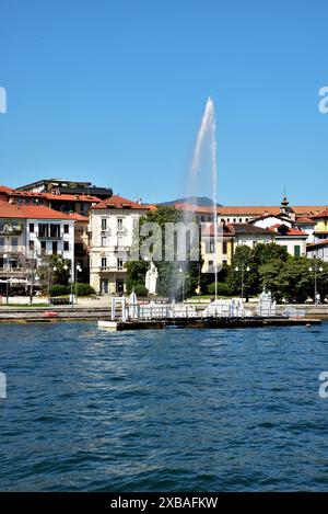 The town of Pallanza on Lake Maggiore, Italy Stock Photo - Alamy
