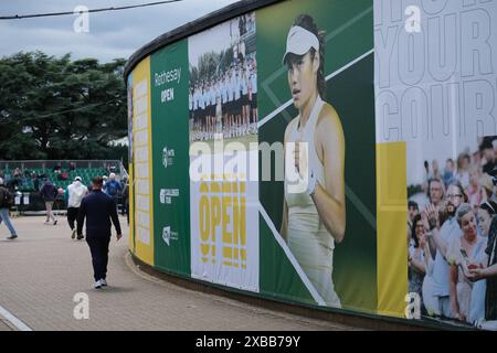 Nottingham, UK. 11th June 2024; Lexus Nottingham Tennis Centre ...