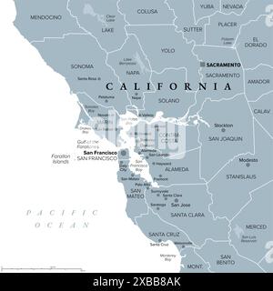 San Francisco Bay Area, a region of the U.S. state California ...