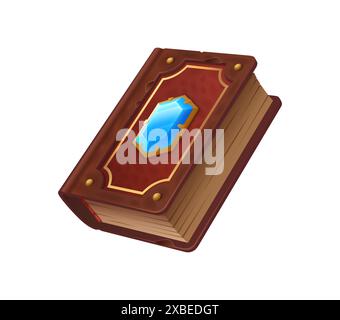 enchantment fantasy book cartoon vector illustration Stock Vector Image ...