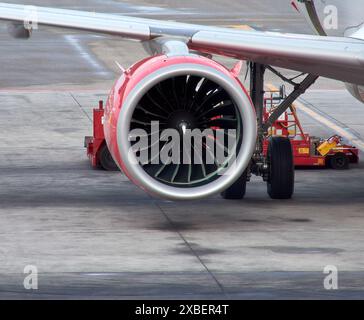 CFM International Leap-1A Engine of Airbus A320NEO Owned by AirAsia ...