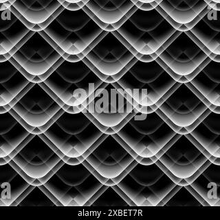 Black and white semicircle background template Stock Photo - Alamy