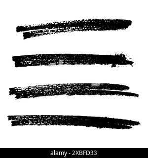 Sketch Scribble Smear. Black ink brush stroke and pencil drawing; great ...