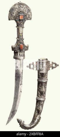 weapons, swords, African, Koummya, PROPERTY-RELEASED Stock Photo - Alamy