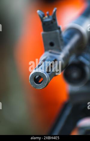 Mag 58 machine gun, french army Stock Photo - Alamy