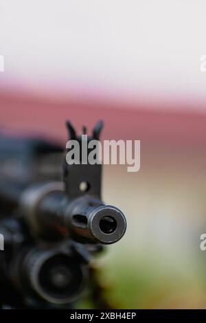 Mag 58 machine gun, french army Stock Photo - Alamy
