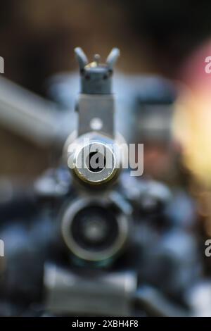 Mag 58 machine gun, french army Stock Photo - Alamy
