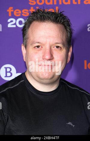Richard Harwood photographed at the London Soundtrack Festival 2025 ...