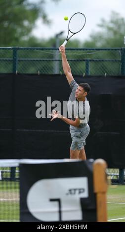 Nottingham, UK. 12th June 2024; Lexus Nottingham Tennis Centre ...