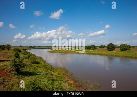 Mozambique, Gaza, Chibuto, Limpopo River Stock Photo - Alamy