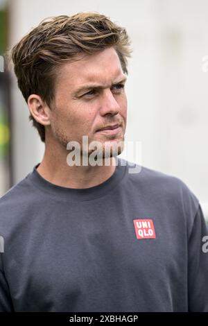 Red Lions' Tom Boon pictured during a hockey game between Belgium's ...