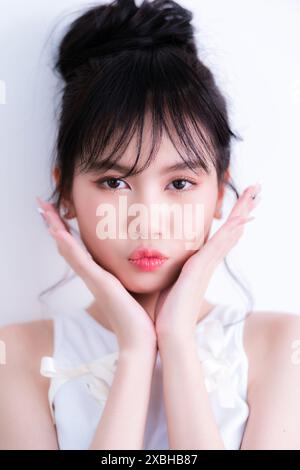 Female model from Vietnam with love Stock Photo - Alamy
